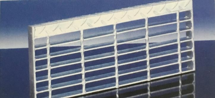 hot dipped galvanized steel grating used for stair tread