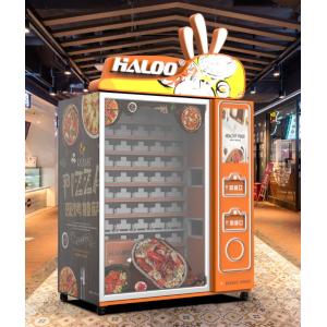Quality 3000W Heating Automated Pizza Maker Vending Machine With Credit Card Reader OEM for sale