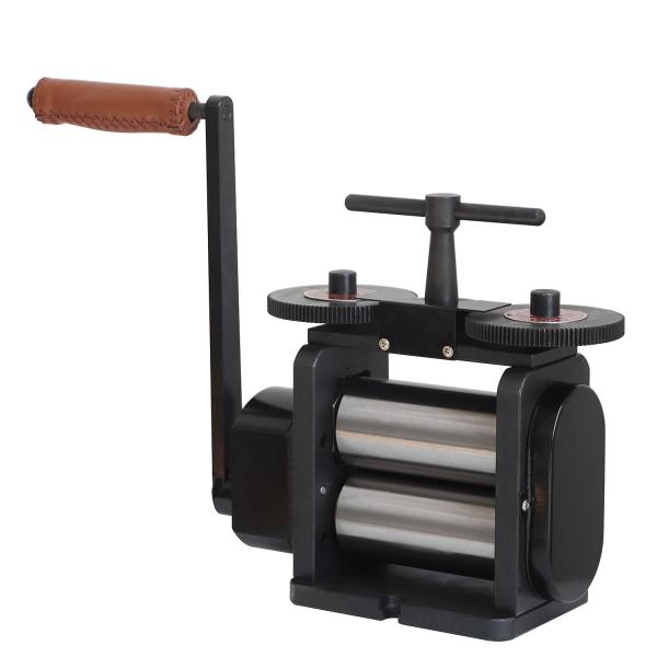 Quality 110/130mm Manual Jewellery Rolling Machine Adjustable Press Thickness for sale