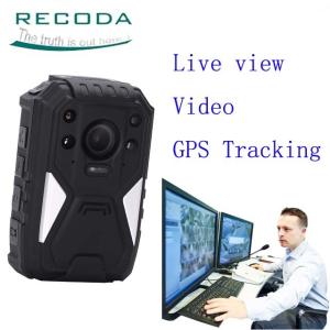 Quality Security Guard Wireless 4G Body Camera Live View 1440P Weatherproof For Police for sale