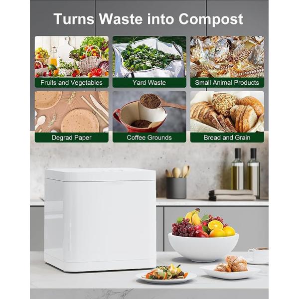 Quality Kitchen Garbage Diposer Food Waste Recycle Kitchen Desktop Accessories Food for sale