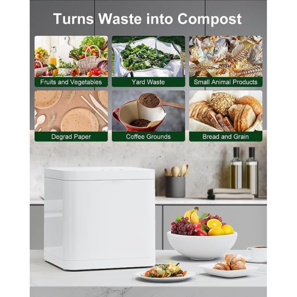 Quality Recycle Smart Compost Countertop Machine Food Cycler Kitchen Composter for sale