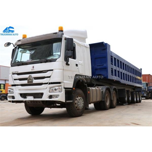 Quality HYVA Lifting Dump Semi Trailer for sale