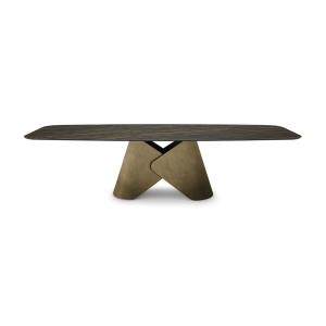 Quality Modern Living Room Furniture Design Ceramic Marble Top Dining Table Home for sale