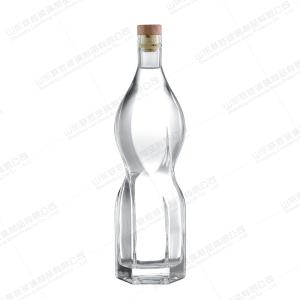 Quality Hot Stamping Glass Surface Handling Custom Tequila Wine Glass Bottle Customizati for sale