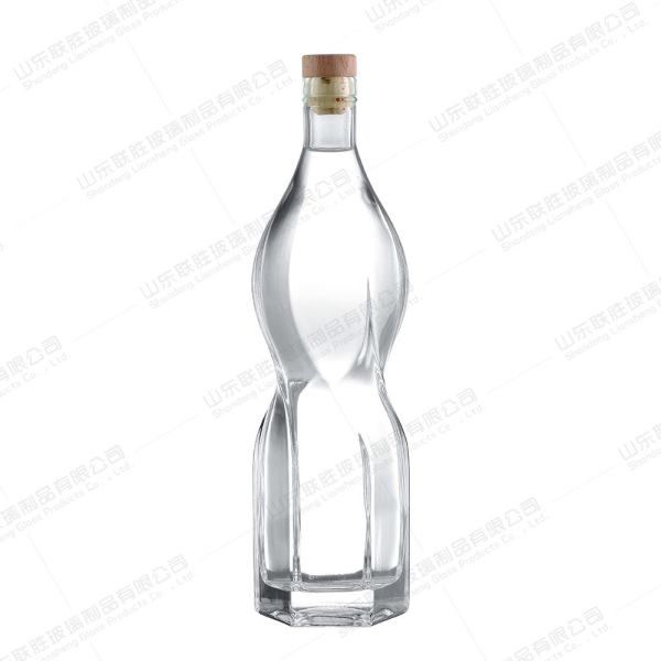Quality Hot Stamping Glass Surface Handling Custom Tequila Wine Glass Bottle Customization for sale