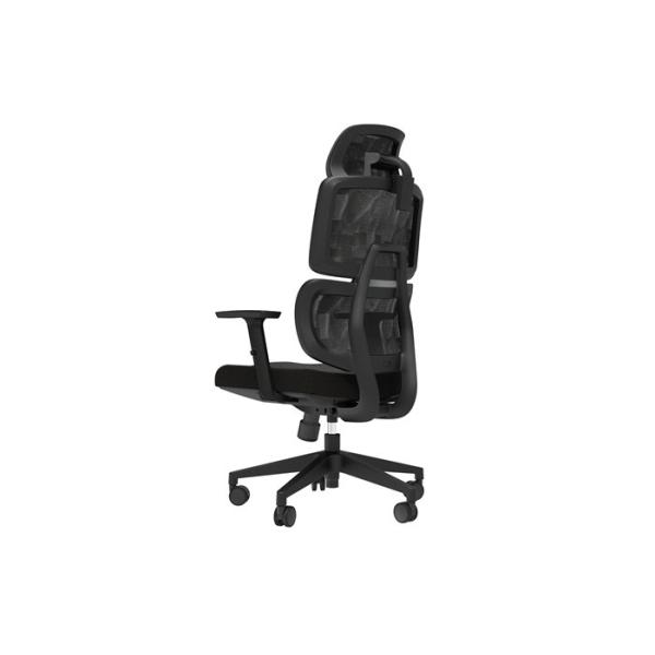 Quality Black PA66 23kg Office Mesh Chairs 3 Degree Locking For Relaxing for sale