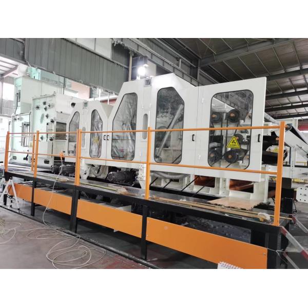Quality 100m/min New Design High Speed Double Cylinder Nonwoven Carding Machine For Wool for sale