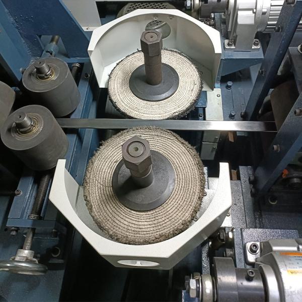 Quality Stainless Steel 4 Heads Square Tube Polishing Machine for sale