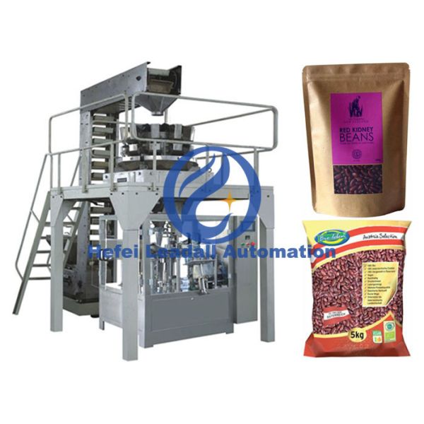 Quality Dried Fruits And Vegetables Packing Machine , Premade Pouch Bag , Food Grade Stainless Steel for sale