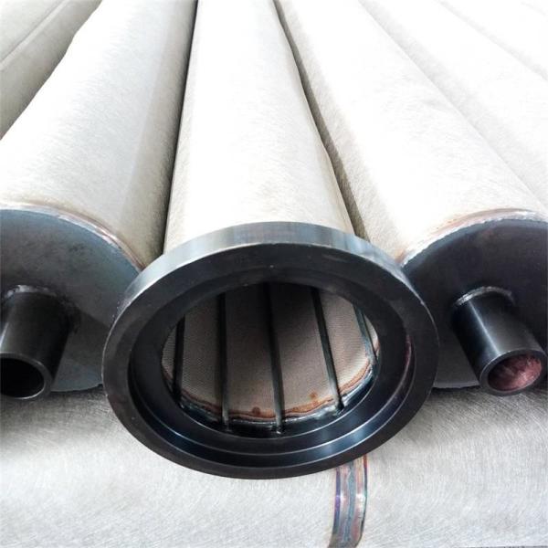 Quality 10Micron Metal Fiber Hot Gas Filter Element Electric Bag Composite Dust Removal for sale