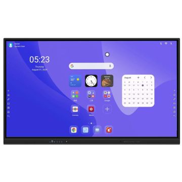 Quality LCD Smart Board 86 Inch Android 14 8+128G Camera and Mic Built in Windows 50 for sale