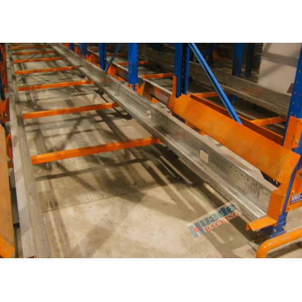 Quality Heavy Load Radio Shuttle Racking , Pallet Shuttle Racking Battery Powered for sale