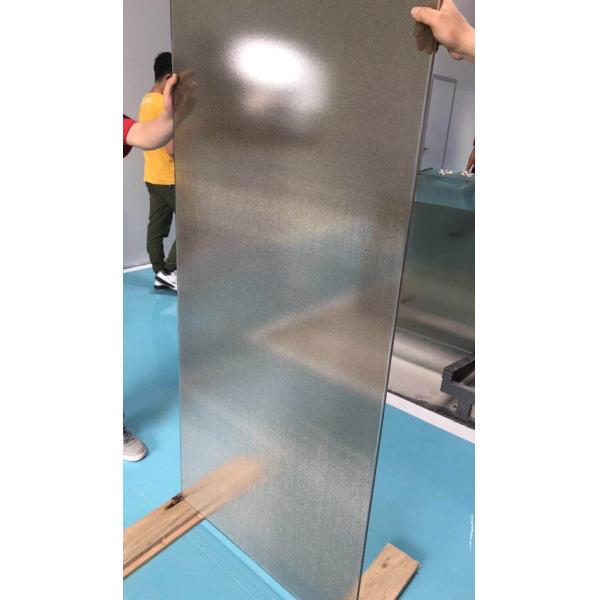 Quality 4mm Metal Coated Mesh Laminated Glass for sale