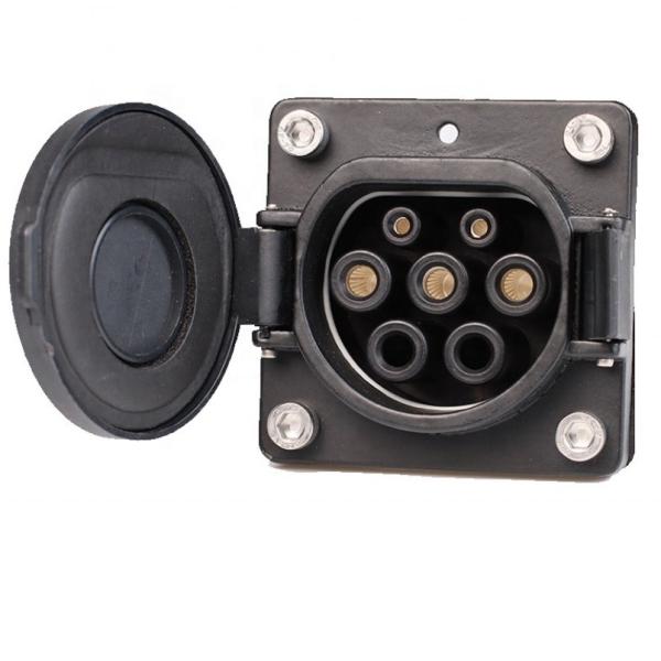 Quality factory supply 16A 32A single phase or 3 phases Car GBT AC EV Socket For New Energy Vehicles tesla byd huawei for sale