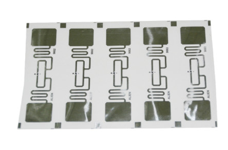 Quality Higgs 9 Passive Printable RFID Tags Inlay In Roll 21.2X73.5mm for sale