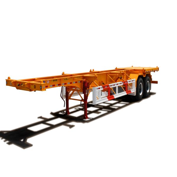Quality 20ft to 40ft Extendable Moving Intermodal Chassis Trailer for Container for sale