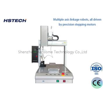 Quality High Precision 4Axis Automatic Soldering Robot with Auto Cleaning and Hiwin for sale