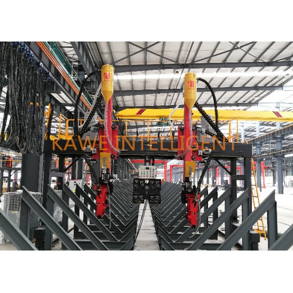Quality 200mm H Beam Automatic Welding Machine span 4000 5000 6000mm for sale