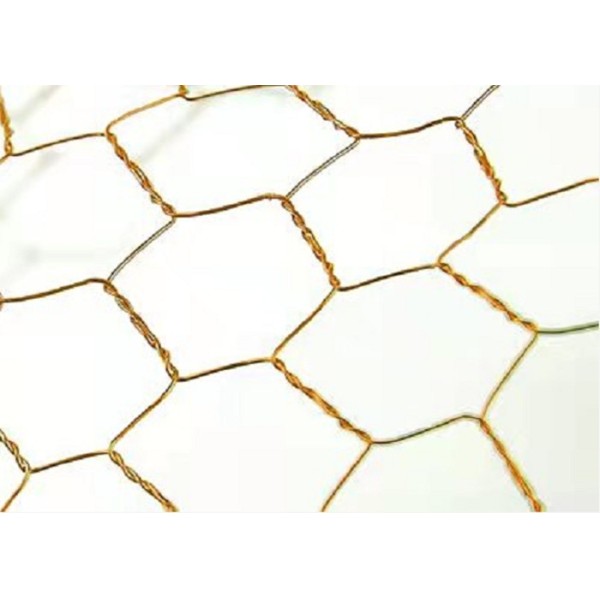 Quality Brass / Copper Hexagonal Wire Mesh 0.5-2m Width For Protection for sale