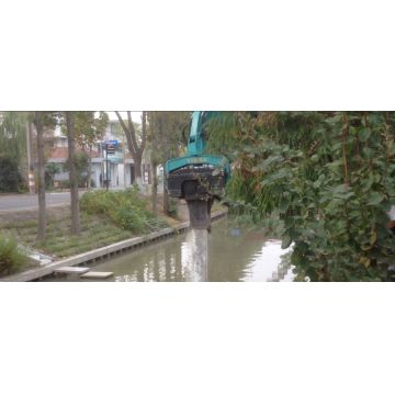 Quality Small Volume Mini Pile Driver No Pollution Low Noise During Construction for sale