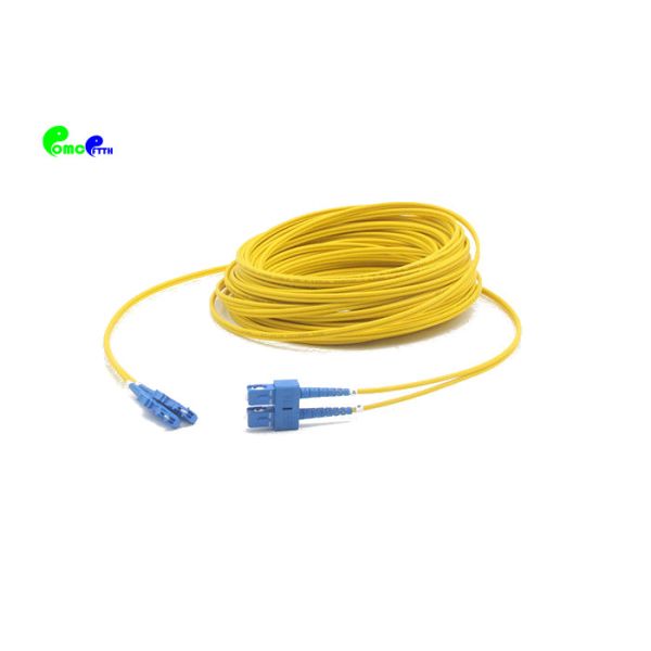Quality 9 / 125μM Fiber Optic Patch Cables , 2.0mm Jacket OD Optical Patch Cord SC - for sale