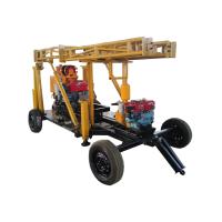 Quality BW160 200 Meter Rubber Trailer Mounted Drilling Rigs for sale