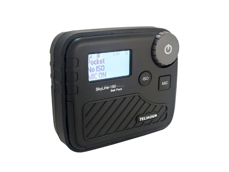 TELIKOU 2022 new wireless intercom system SKYLINE 100  16 users full duplex for event Professional Audio, Video & Lighting