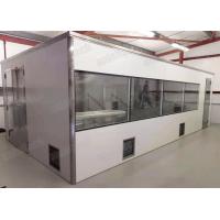 Quality 3843m3/H Airlock ISO 7 Clean Room Modular Dust Free Laboratory Prefabricated for sale