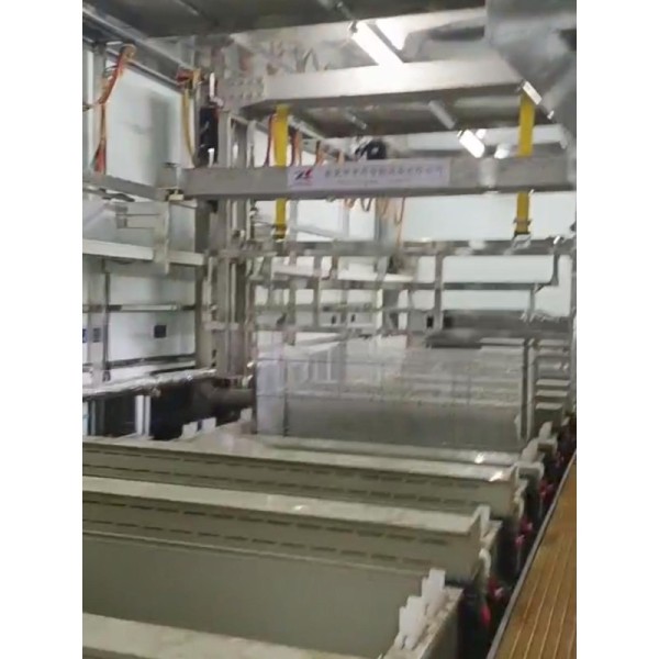 Quality Automated Chemical Cleaning Line High Precision 50HZ For Solar Panel Frame for sale