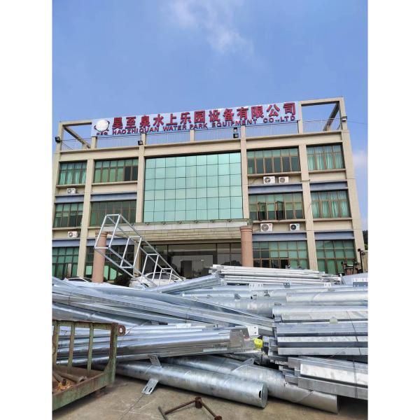 Quality Large Capacity Boomerang Pool Slide Water Park Water Slide For 2-3 People for sale