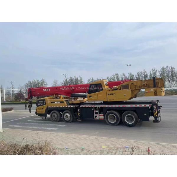 Quality Used SANY 55 Ton Crane Excellent Performance Construction Machine with Hydraulic for sale