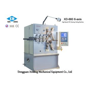 Quality XD-660 6-Axis High Speed CNC Spring Coiling Machine For Making Springs Precision for sale