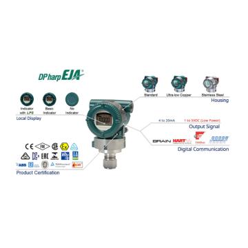 Quality EJA510E Yokogawa EJA Pressure Transmitter , 90 Ms In Line Pressure Transmitter for sale