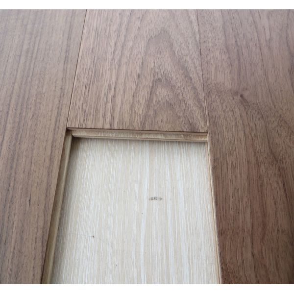 Quality Slight Brushed Matt American Walnut Engineered Hardwood Flooring Natural Lacquer for sale