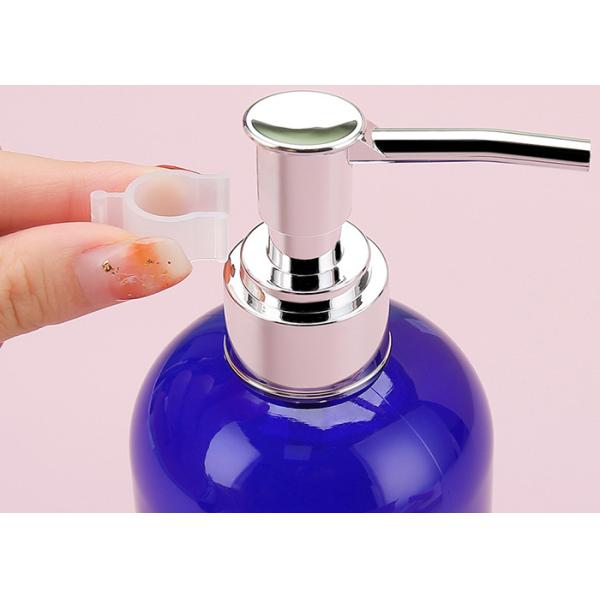 Quality SGS Round Plastic Refillable Shampoo Pump Bottle 300ml for sale