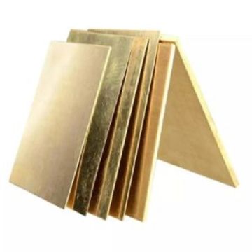 Quality Ductile Pure 99.90%min Brass Flat Sheet High Tensile Strength for sale
