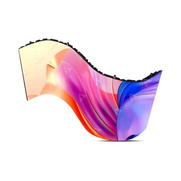 Quality Multifunctional Flexible LED Display Screen Stable Cylindrical Shape for sale