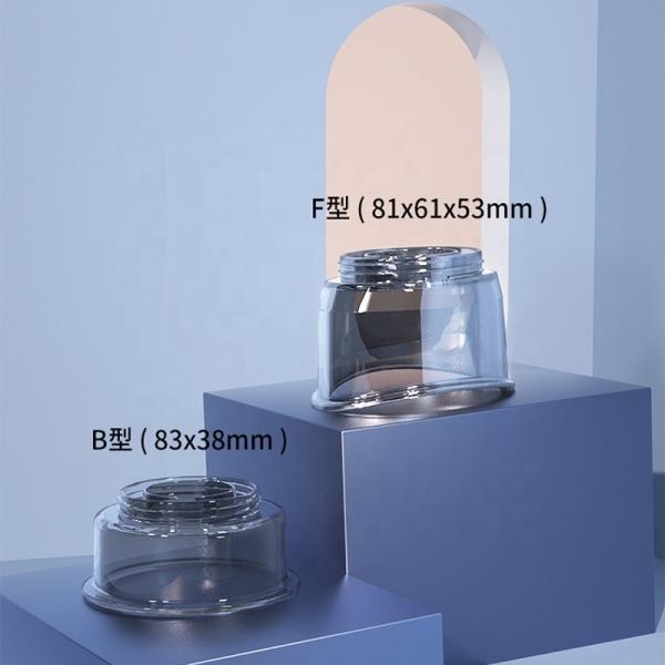 Quality Dia.83x38mm Dark Gray Plastic Massage Cupping Tools for Effective Cupping for sale