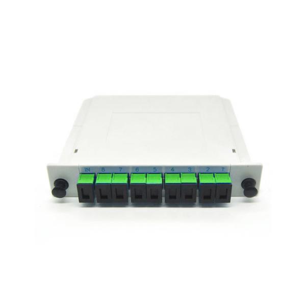 Quality 1x8 SC APC Simplex SM MM Cassette PLC Splitter for sale