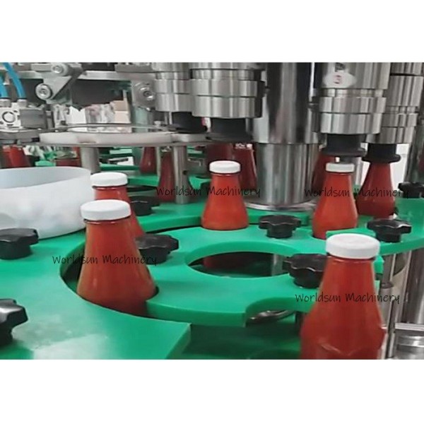 Quality SUS316 5000BPH Ketchup Filling Machine ketchup bottle filling machine stainless steel CE certification automatic for sale