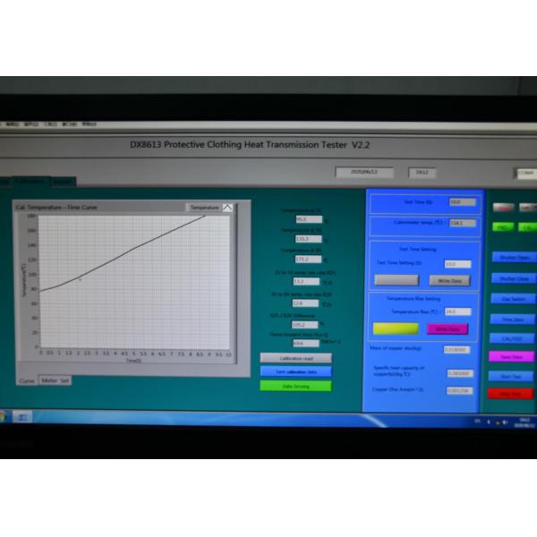 Quality BS EN 367 TPP Protective Clothing Convective Heat Testing Machine ISO 9151 for sale