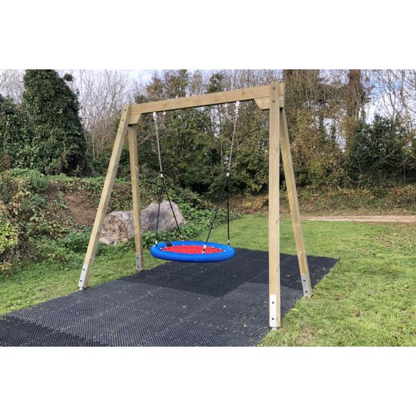 Quality Playground Bird Nest Swing Kids Web Swing Seat 100cm 120cm for sale