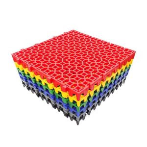 Quality Party Tent Flooring 40*40*4cm Plastic Interlock Flooring for Auto Detailing for sale