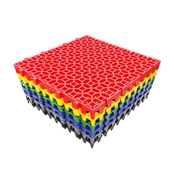 Quality Party Tent Flooring 40*40*4cm Plastic Interlock Flooring for Auto Detailing Cleaning for sale