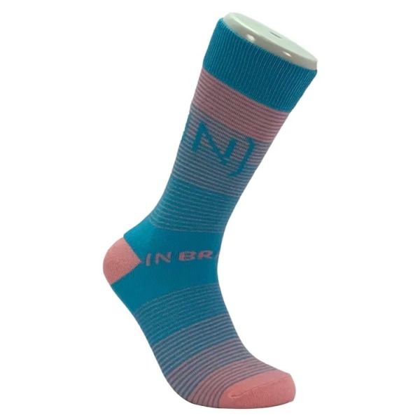 Quality Custom Colorful Men's Socks Logo Position Other 80% Combed Cotton 17% Polyamide for sale