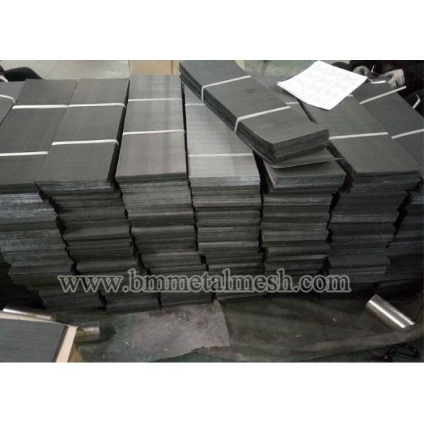 Quality 12x64 Extruder Screen Mesh Round Shape For Polymer Filters Processing for sale