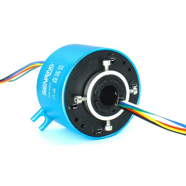 Quality Higher Rotating Accuracy Hollow Shaft Through Hole Slip Ring for sale