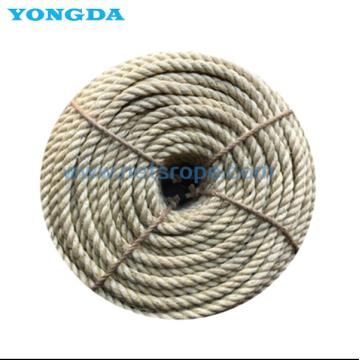 Quality ISO1181-2004[E] 4-Strand Hawser-Laid Sisal Rope for sale