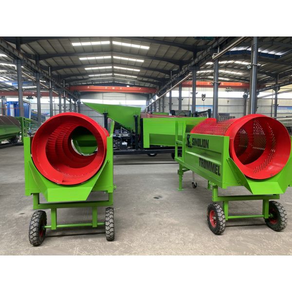 Quality Small Processing Capacity Mobile Rotary Screening Equipment with High Recovery for sale